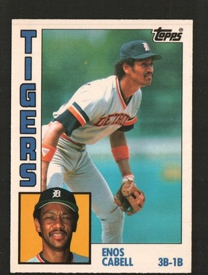 1984 Topps Collector's Edition Tiffany #482 - Enos Cabell 84-1280 | eBay