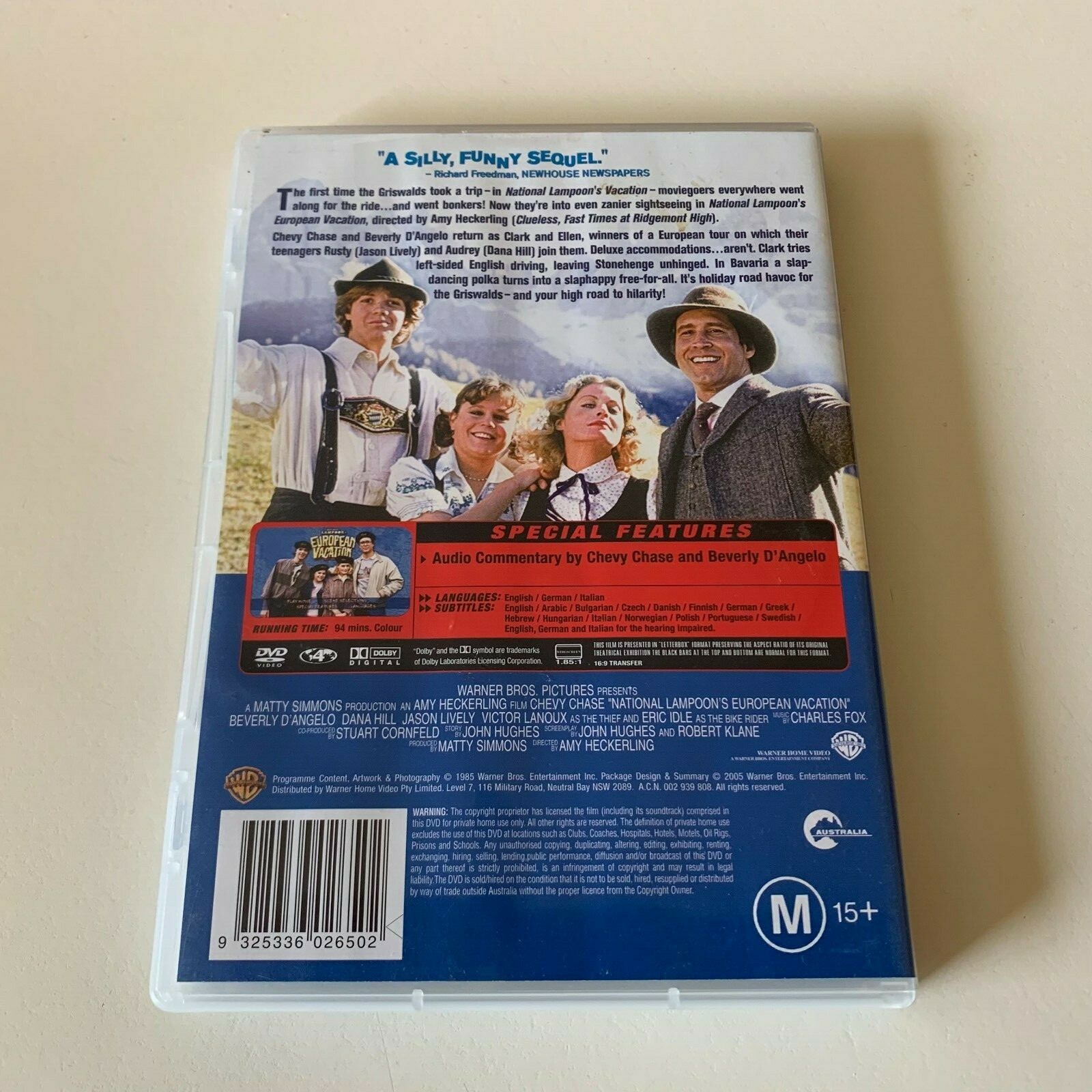 National Lampoon's European Vacation - DVD 9325336026502 | eBay
