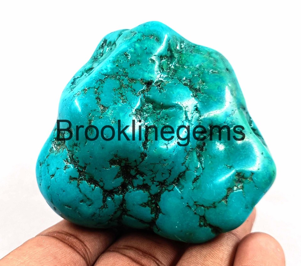 Natural Certified 1000 Ct Sky-Blue Turquoise Loose Tumble Rough ...