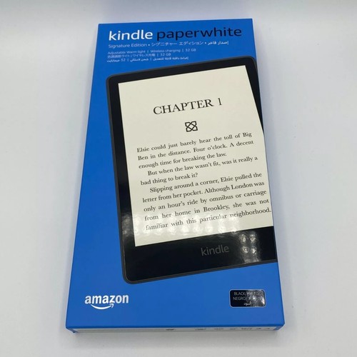 Kindle Paperwhite Signature Edition 11th Gen - Denim Blue, 32 GB, 6.8 ...