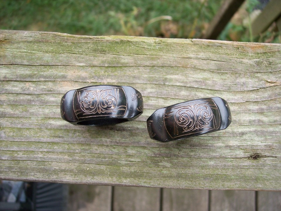 1" SAKO Engraved Rifle Scope Rings *Low* Redfield Steel Gloss NOS | eBay