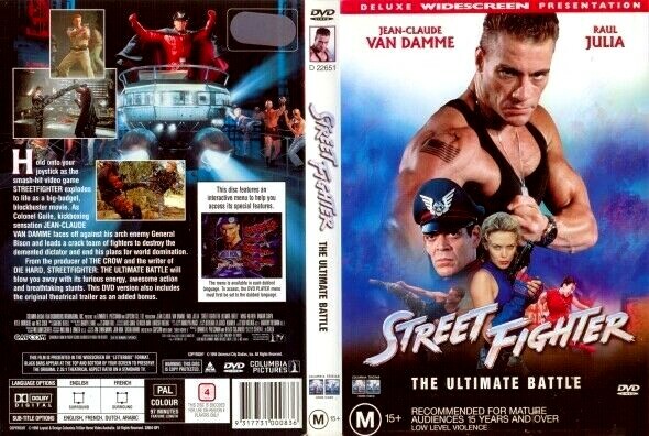 Street Fighter (DVD, 1994) for sale online | eBay Australia