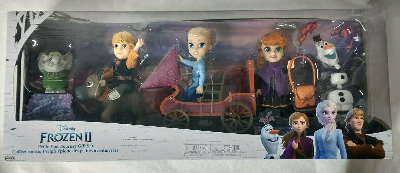 Disney Frozen II Petite Epic Journey Elsa Anna Olaf Sven Kristoff Doll ...