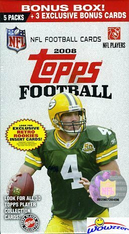 2008 Topps Football EXCLUSIVE Factory Sealed Blaster Box! Rare ! | eBay
