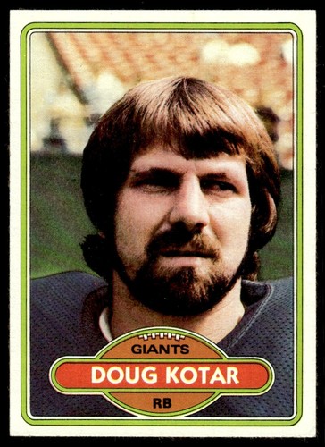 1980 Topps Doug Kotar New York Giants #34 | eBay