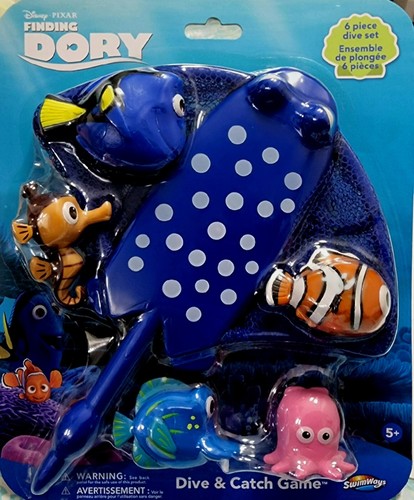 🇺🇸Finding Dory Dive & Catch Swimming Pool Party Toys (6 Figure Set ...