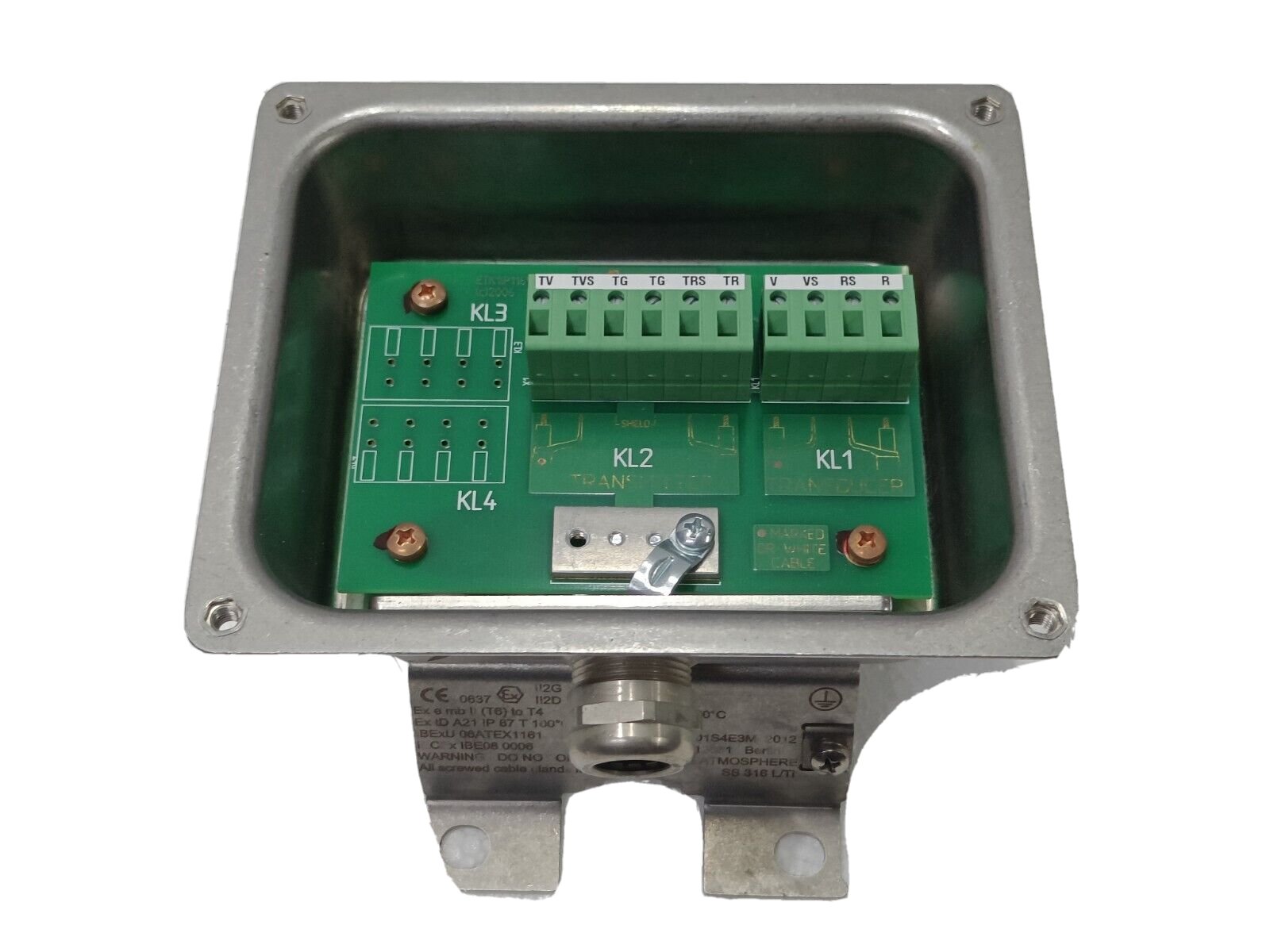 Flexim SS 316L 1.4404 Junction Box with KL2 Transmitter #NEW | eBay