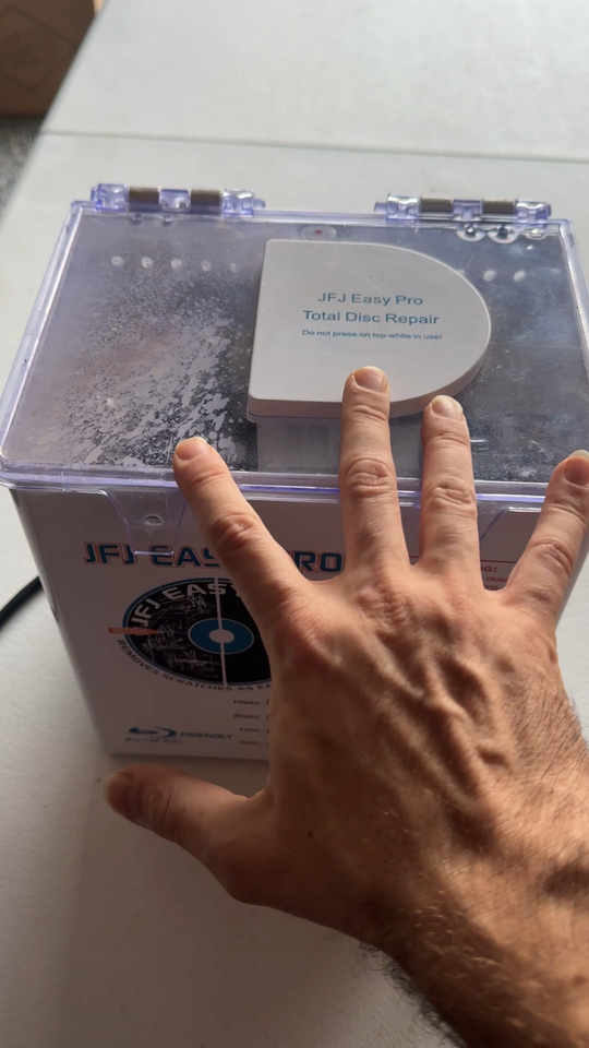 JFJ Easy Pro Plus Disc Repair Machine (Tested - Working But Runs Loud ...