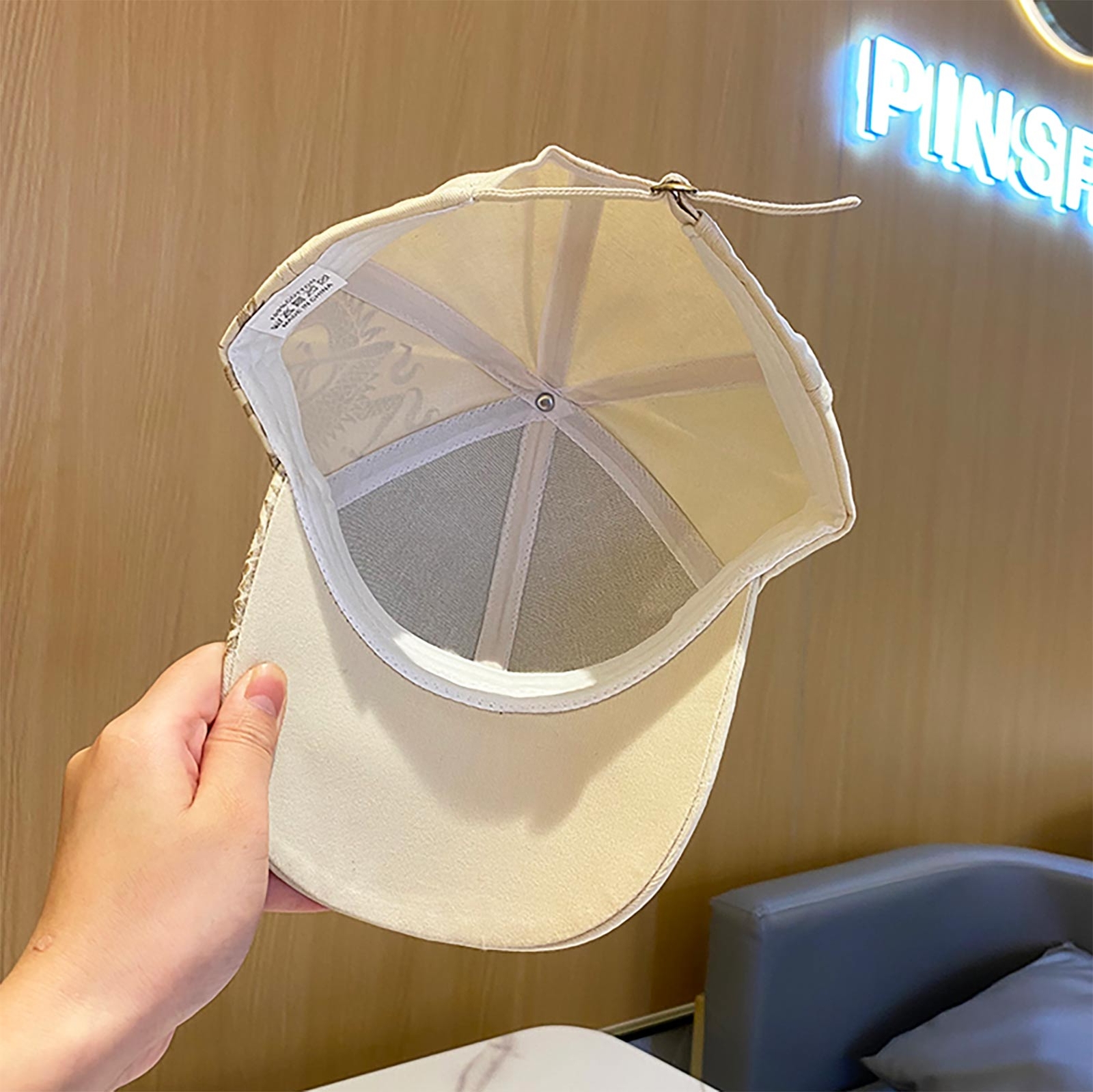 Cap Font Elements Adjustable Animal Pattern Bucket Hat Mix Three-color ...