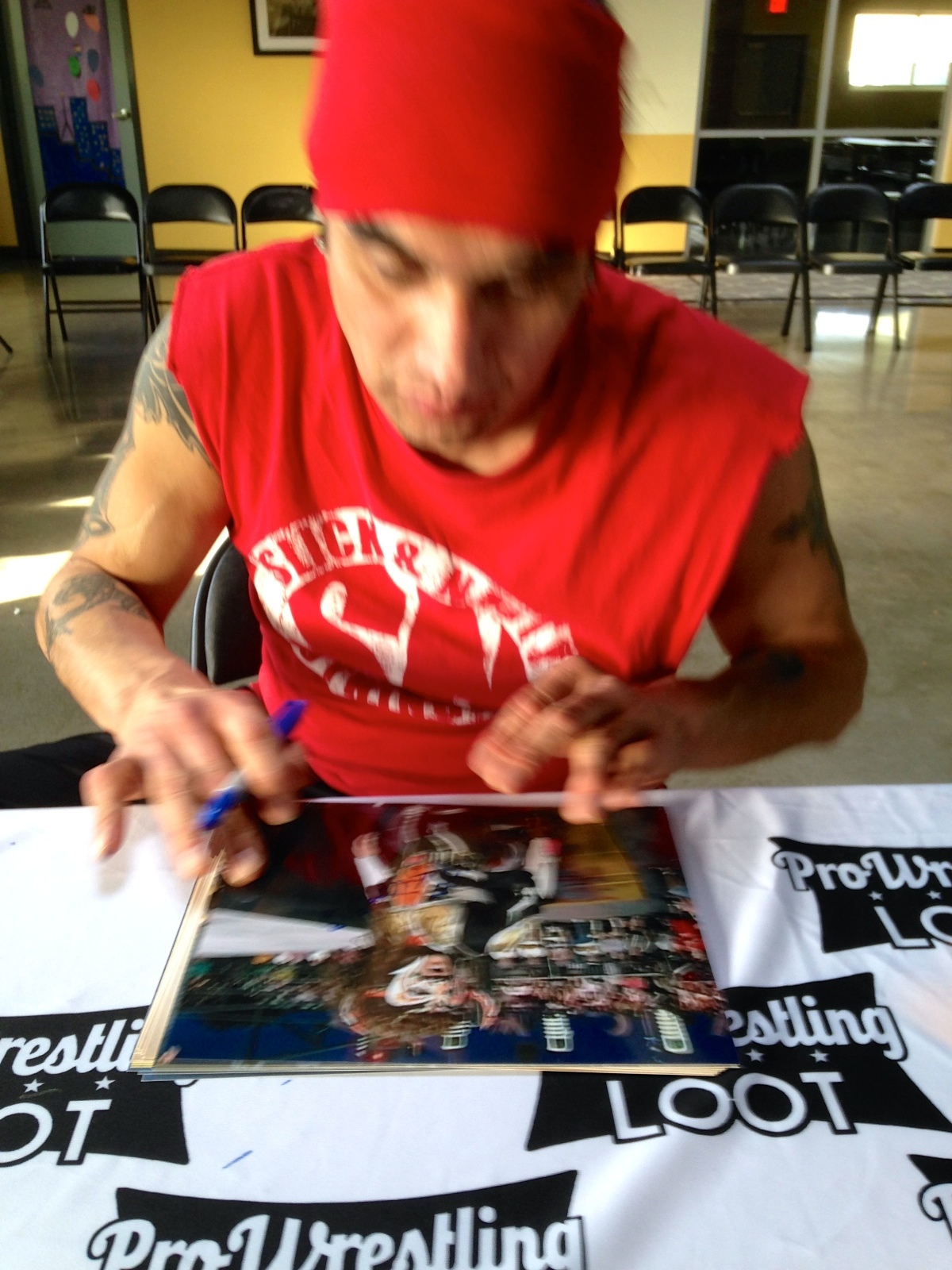 Psychosis Autographed 8x10 Promo Photo WCW Wrestling Psichosis WWE ...