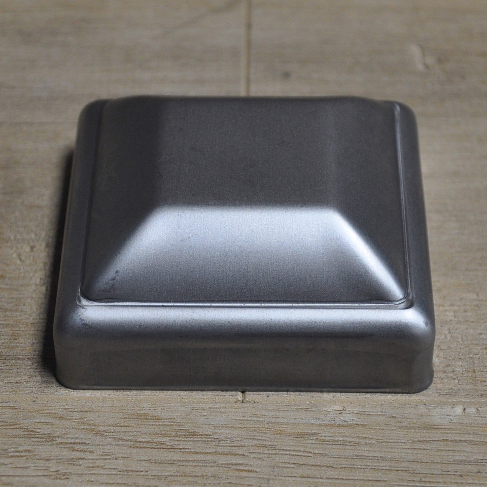 Post Cap Pressed Dome Steel Metal Square for Gate Fences | Multiple ...