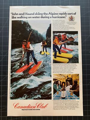 Vintage 1973 Canadian Club Whiskey Print Ad | eBay