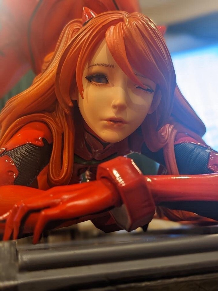 Slap Studios Asuka Evangelion Jack-O Pose Statue 1/4 scale | eBay