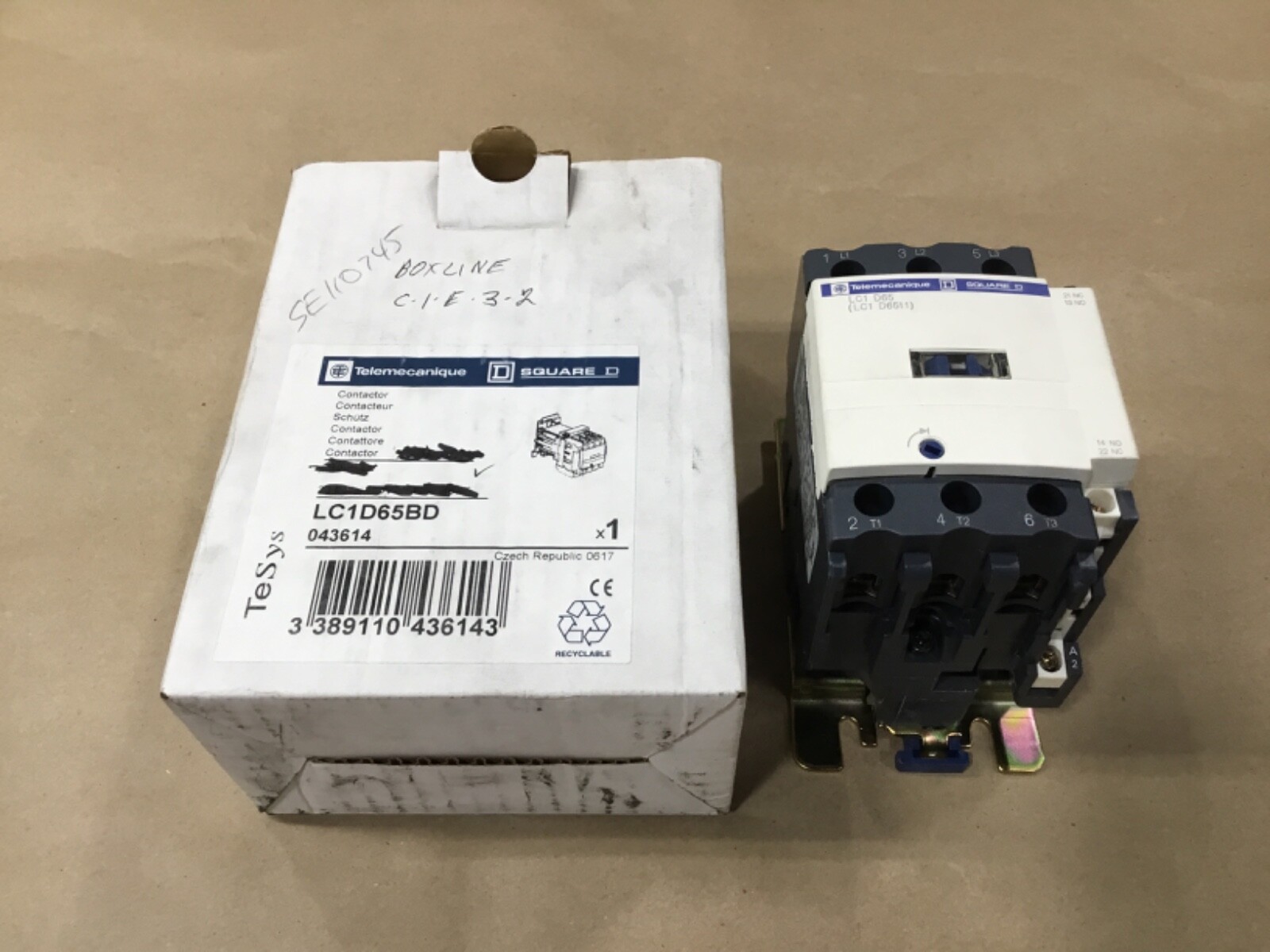 NEW! Schneider LC1 D65BD / LC1D65BD Contactor 110V LC1D65 #33H62BDD | eBay