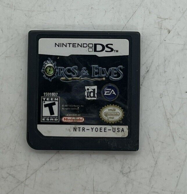 ORCS & ELVES NINTENDO DS GAME ~ GAME ONLY ~ 14633159189| eBay