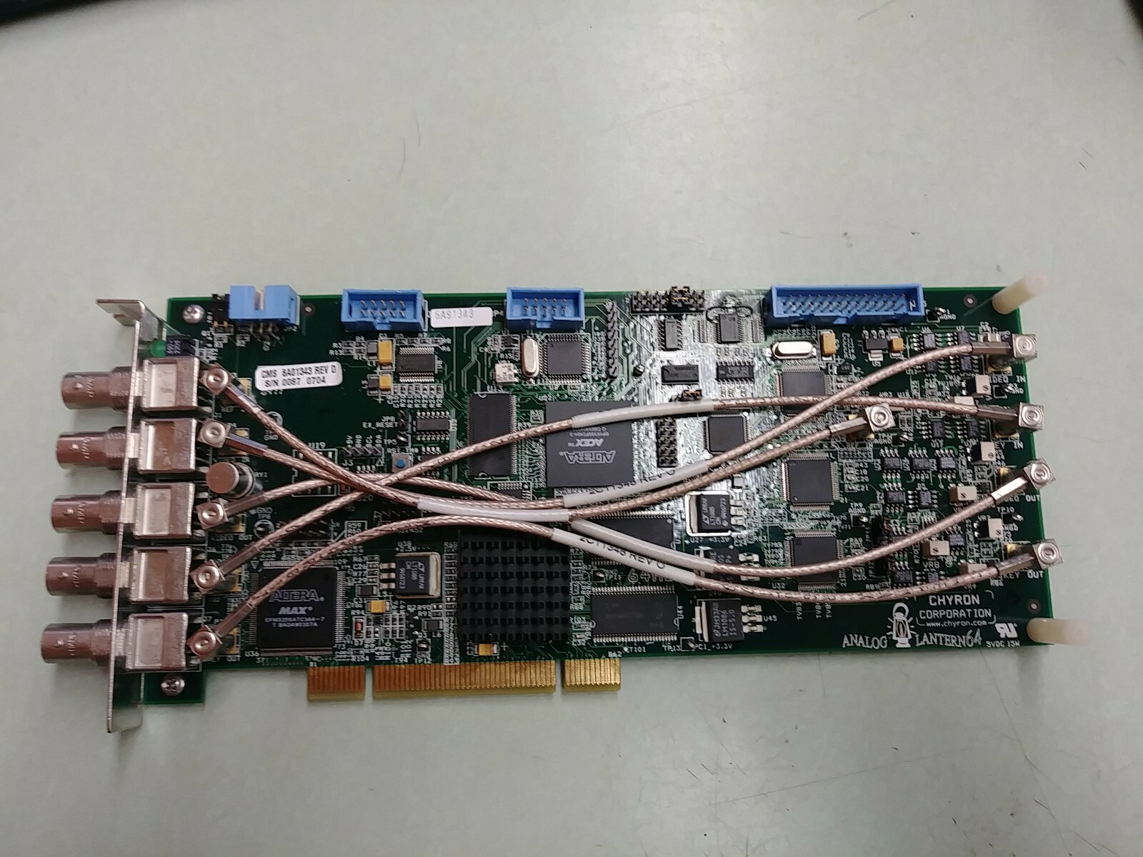 Chyron Digital Lantern 64 (6A01338) Character Generator CG PCI Card for ...