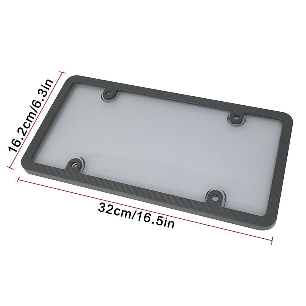 Plastic License Plate Frame Cover Car Plate Holder Car Exterior Decor ...