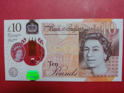 GREAT BRITAIN 10 POUNDS 2016 Sign V. Cleland P 395 UNC free shipping ...