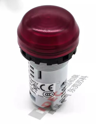 1pcs IDEC Indicator lamp Signal lamp YW1P-2UQM3R AC220V | eBay