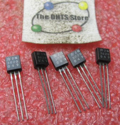 2N3820 National Semiconductor P-Channel JFET Transistor TO-92 - NOS Qty ...