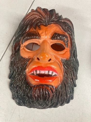 Bigfoot and Wild Boy Halloween Mask Ben Cooper Krofft Supershow 1970's ...