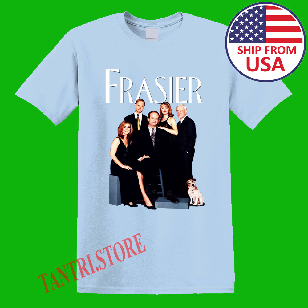 Frasier TV Show Men's Light Blue Size S to 3XL | eBay