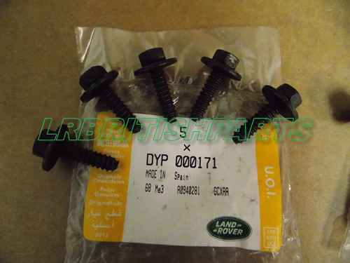 GENUINE LAND ROVER UNDERTRAY SCREW RANGE ROVER 2006- 2012 SET OF 10 ...