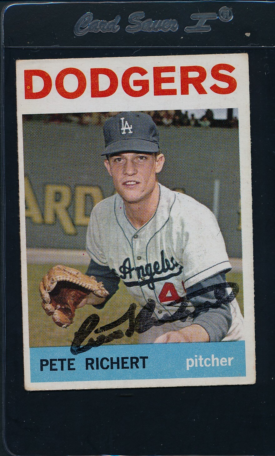1964 Topps #51 Pete Richert Dodgers Signed Auto *39278 | eBay