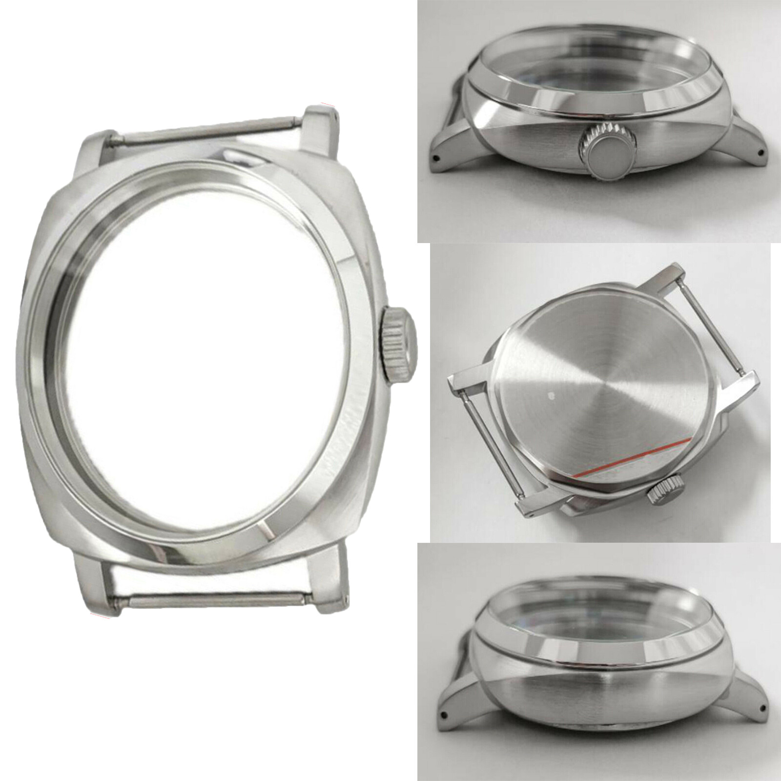 316L Stainless Steel Case 47MM Watch Case Set for ETA 6497/6498 ST3600 ...