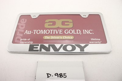 New AutoGold License Plate Frame GMC Envoy 2002-2009 LFENVEC Chrome ...