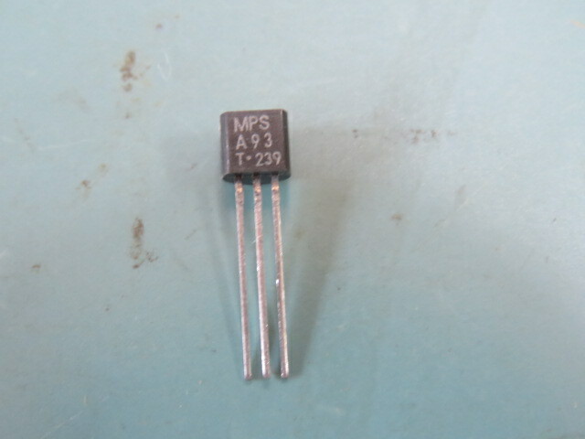 TOSHIBA MPSA93 Qty of 200 per Lot TRANSISTOR TO-226AA HIGH VOLTAGE SIL ...