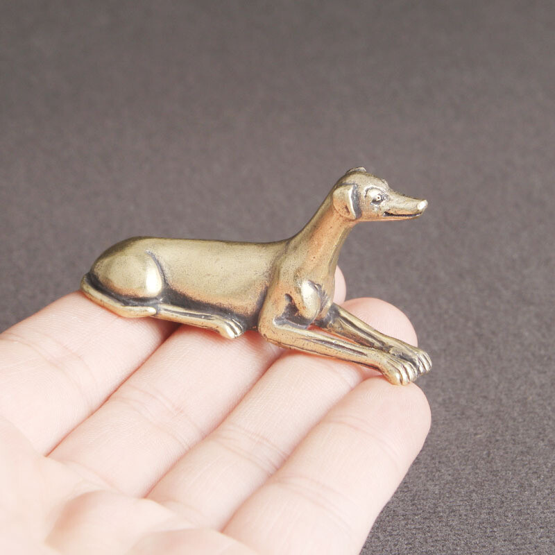 Solid Brass Figurine Statue Animal Figurines Desk Home Ornament Gift ...