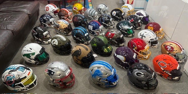SPEEDFLEX AUTHENTIC COLLECTION All 32 NFL teams Autographed speed flex ...