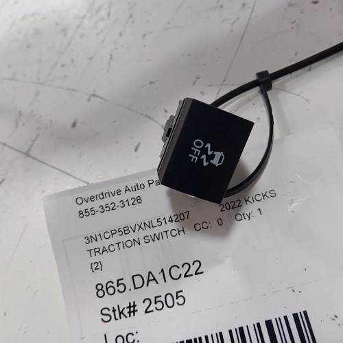 Nissan Kicks Traction Control Switch 2021 2022 2023 2024 | eBay