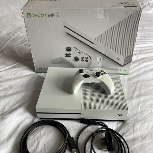 Xbox One S 1TB Console, White | eBay UK