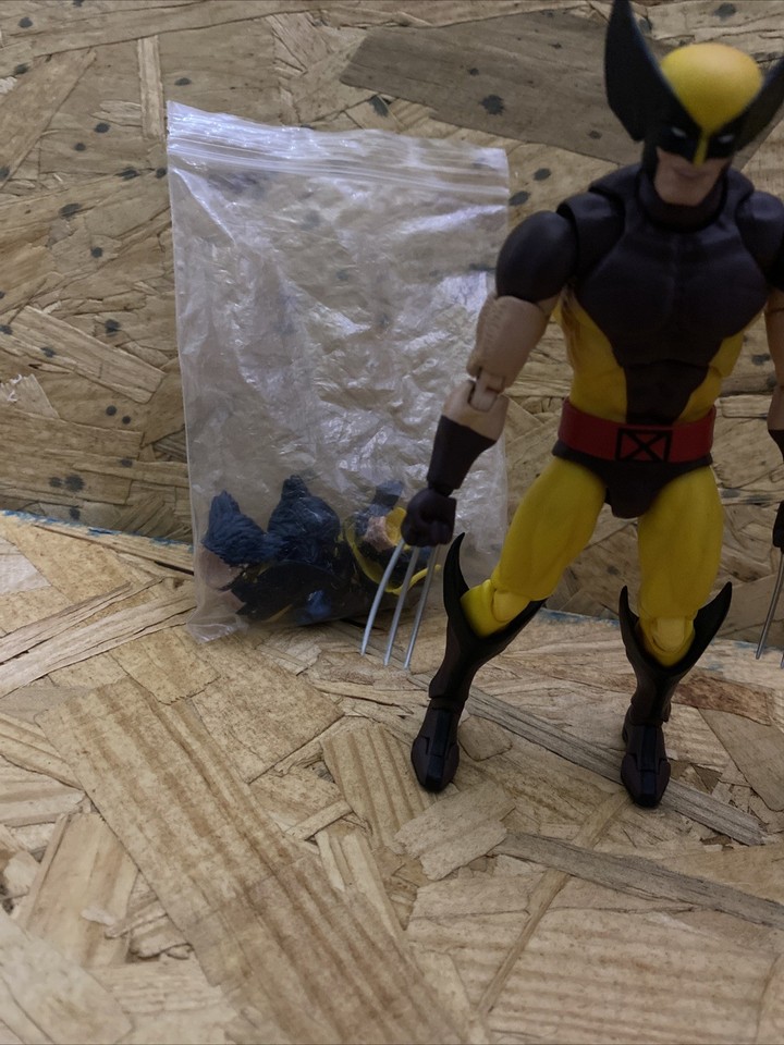 Ct Toys Mafex Bootleg Wolverine Brown Tiger Stripe %100 Complete No ...