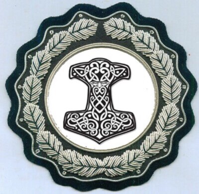 Medieval Pagan Norse Viking German Rune Sigil Seal Symbol Thor Rubber ...