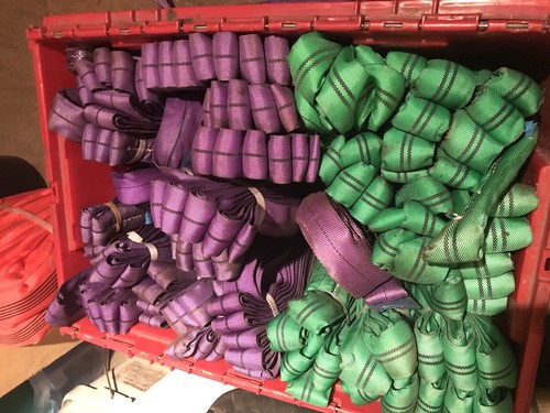 2m EWL (4m) 8T 8000kg Endless Lifting Sling Strap Strop Endless Round ...