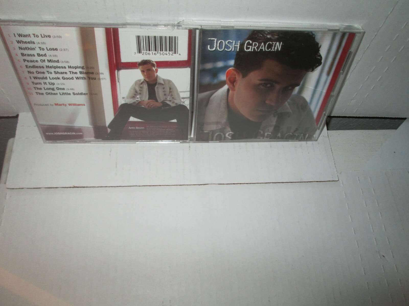 JOSH GRACIN - SELF TITLED 2004 Country cd 11 songs Excellent ...