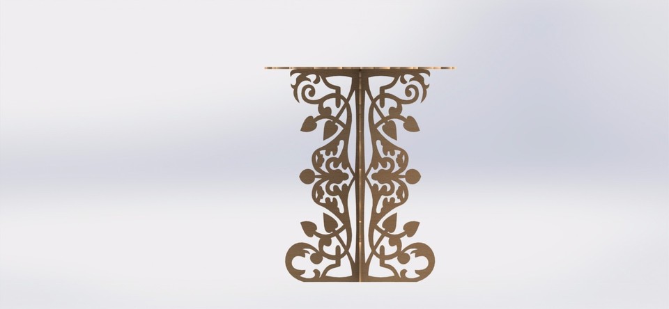 Router Laser CNC DXF Files Table Decoration ArtCAM Vectors 2D ...