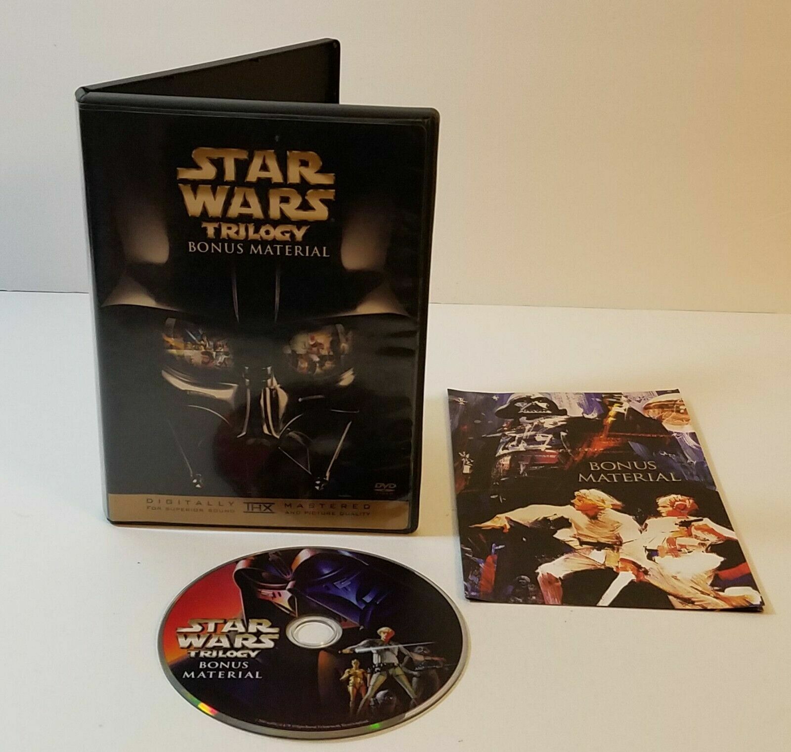 Star Wars Trilogy Bonus Material DVD Lucasfilm 2004 Widescreen THX | eBay