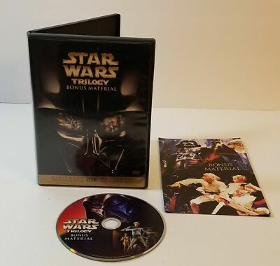 Star Wars Trilogy Bonus Material DVD Lucasfilm 2004 Widescreen THX | eBay