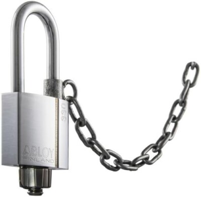 Abloy Sentry PLM330/50B Brass Padlock w/ Sealed Shackle & Weather Seal ...