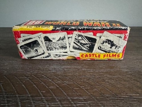 Vintage Castle Films Epic Pictures World War II 96 2"X2" Film Slides | eBay