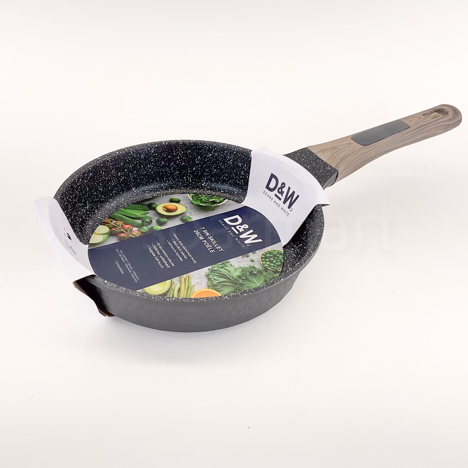 Deane & White Premium D&W Nonstick Frying Pan / Skillet 7.8 inch ...