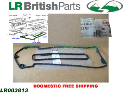 LAND ROVER VALVE COVER GASKET RANGE ROVER 03-05 4.4 V8 PETROL LR003813 ...