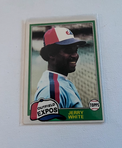 1981 Topps Jerry White #42 Montreal Expos | eBay