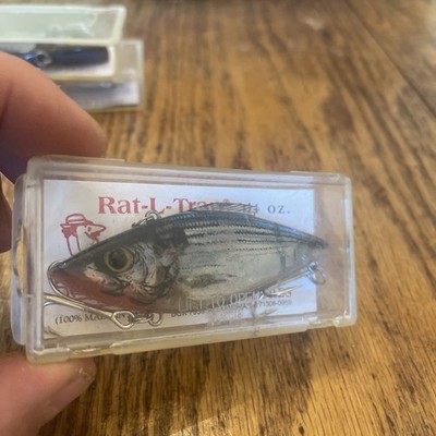Bill Lewis RT05 Rat-L-Trap Shad/Shiner Lipless Crankbait, 3" 3/4 oz ...