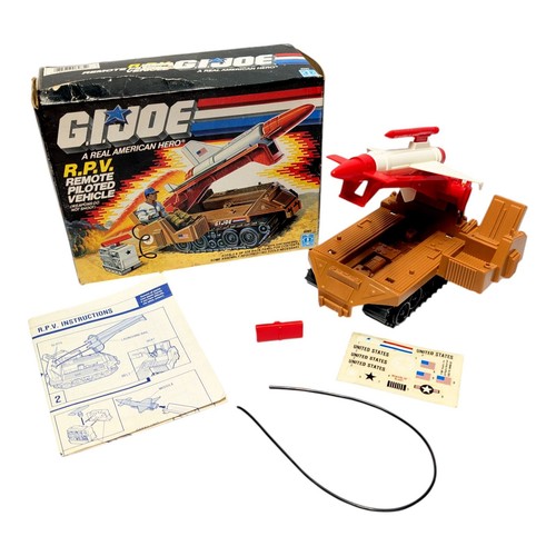 Vintage GI Joe ARAH R.P.V. Remote Piloted Vehicle With Box 1988 | eBay