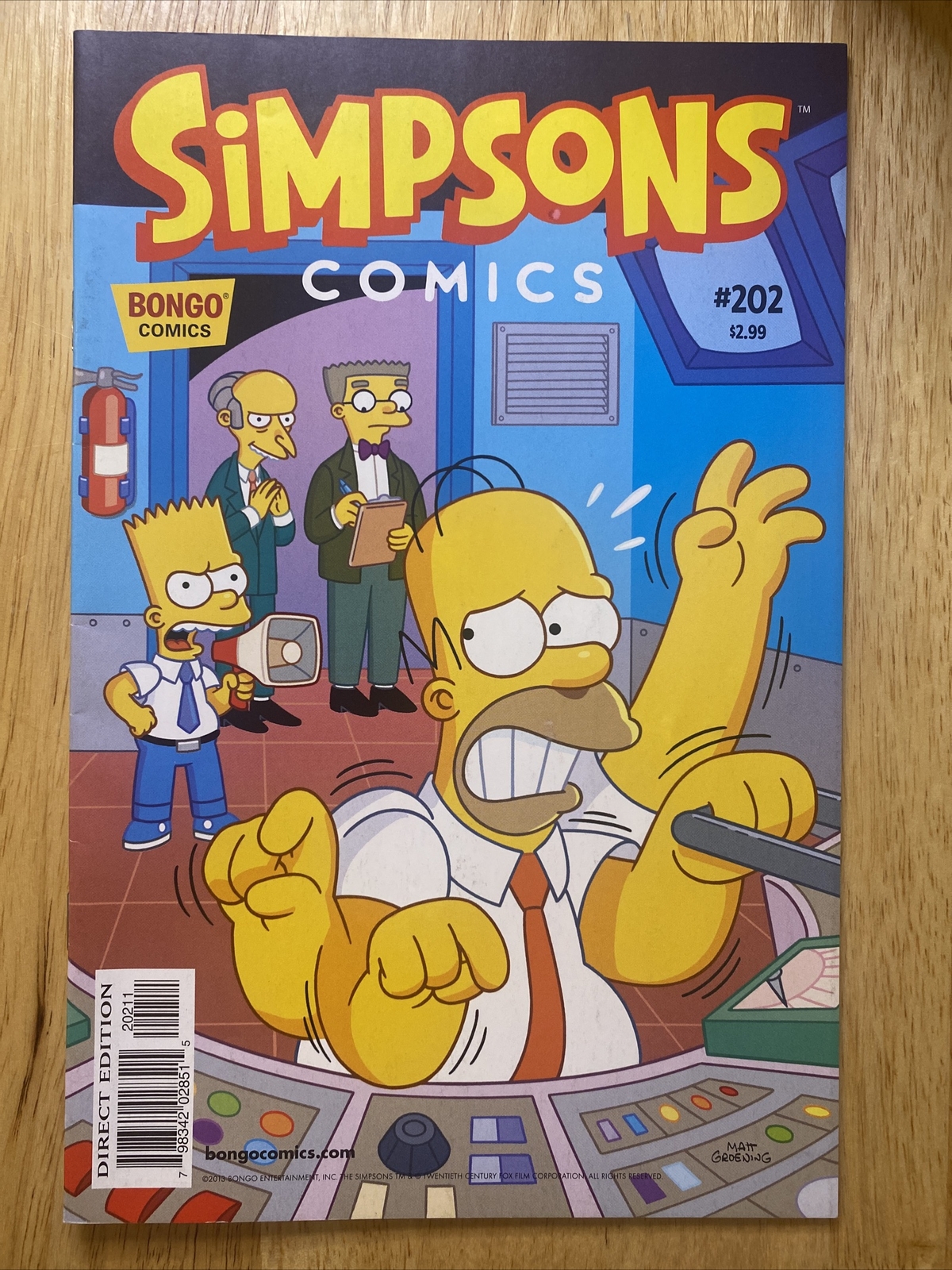 Simpsons Comics (2013) #202 - Direct Edition - Comic Book - Bongo ...